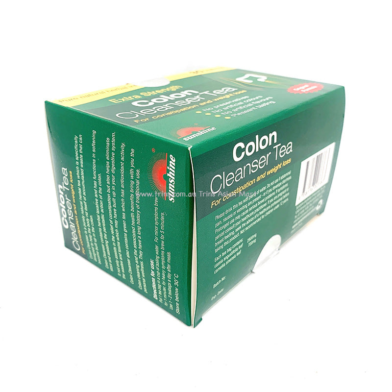 Sun Shine Extra Strength Colon Cleanser Tea 30 Bags Pack of 6 – Trin's ...