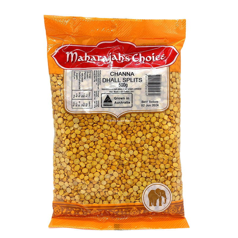 Maharajahs Choice Channa Dhall Splits 500g – Trin's Asian Mart
