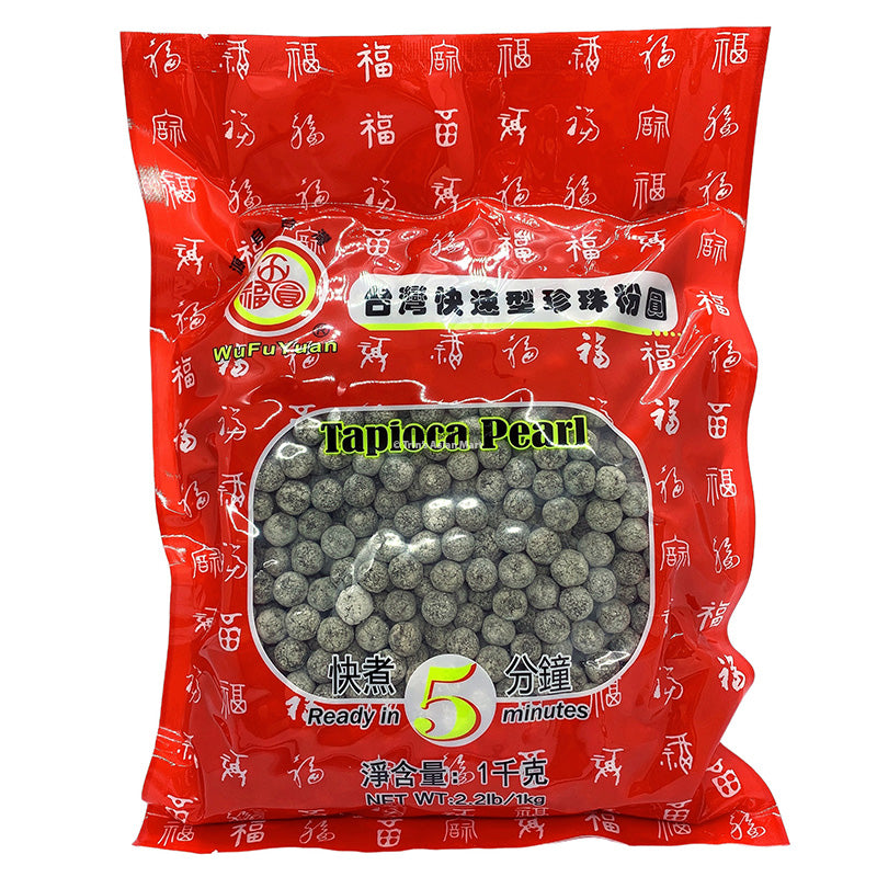 Wufuyuan Black Tapioca Pearl 1kg – Trin's Asian Mart