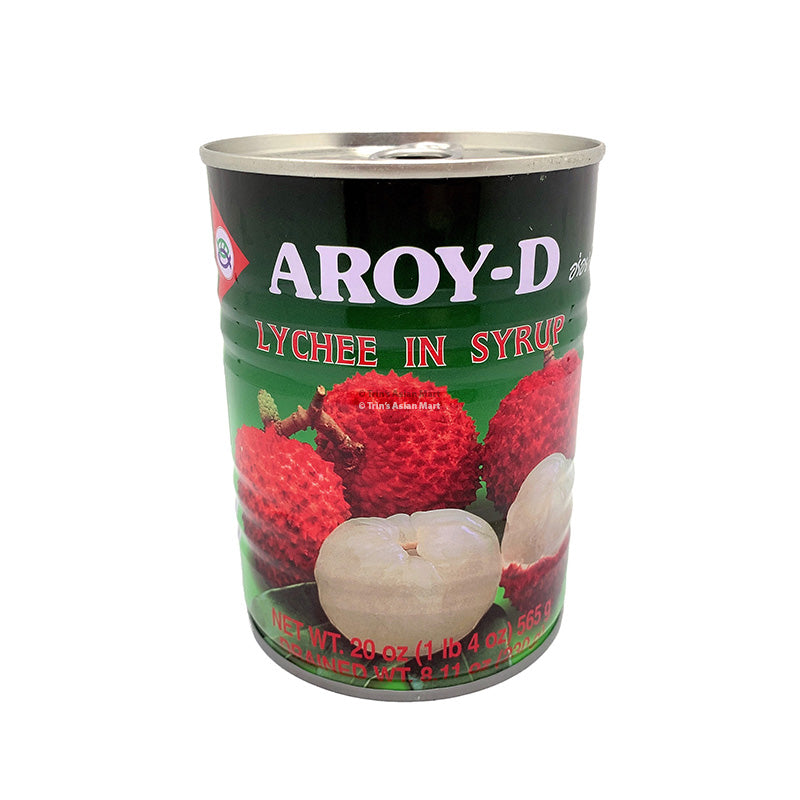 AroyD Lychee in Syrup 565G – Trin's Asian Mart