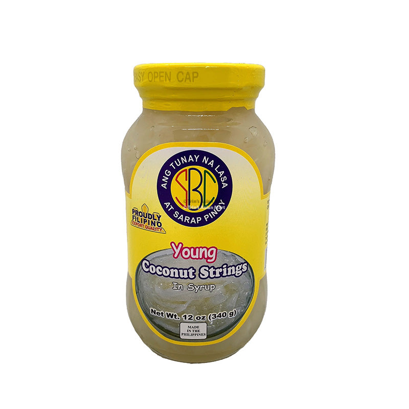 SBC YOUNG COCONUT STRINGS 340G – Trin's Asian Mart