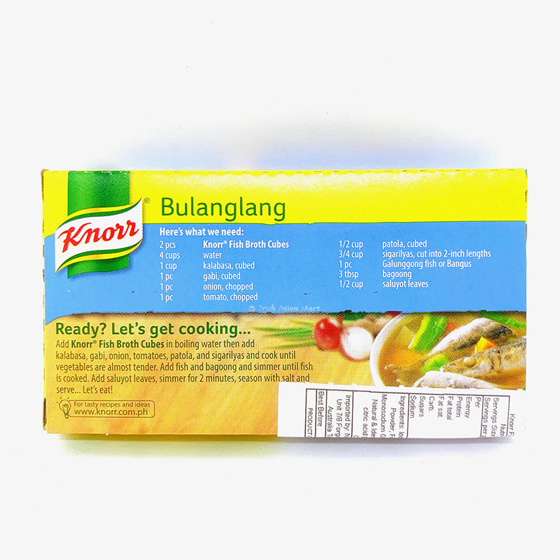 Knorr Fish Cubes 60g – Trin's Asian Mart