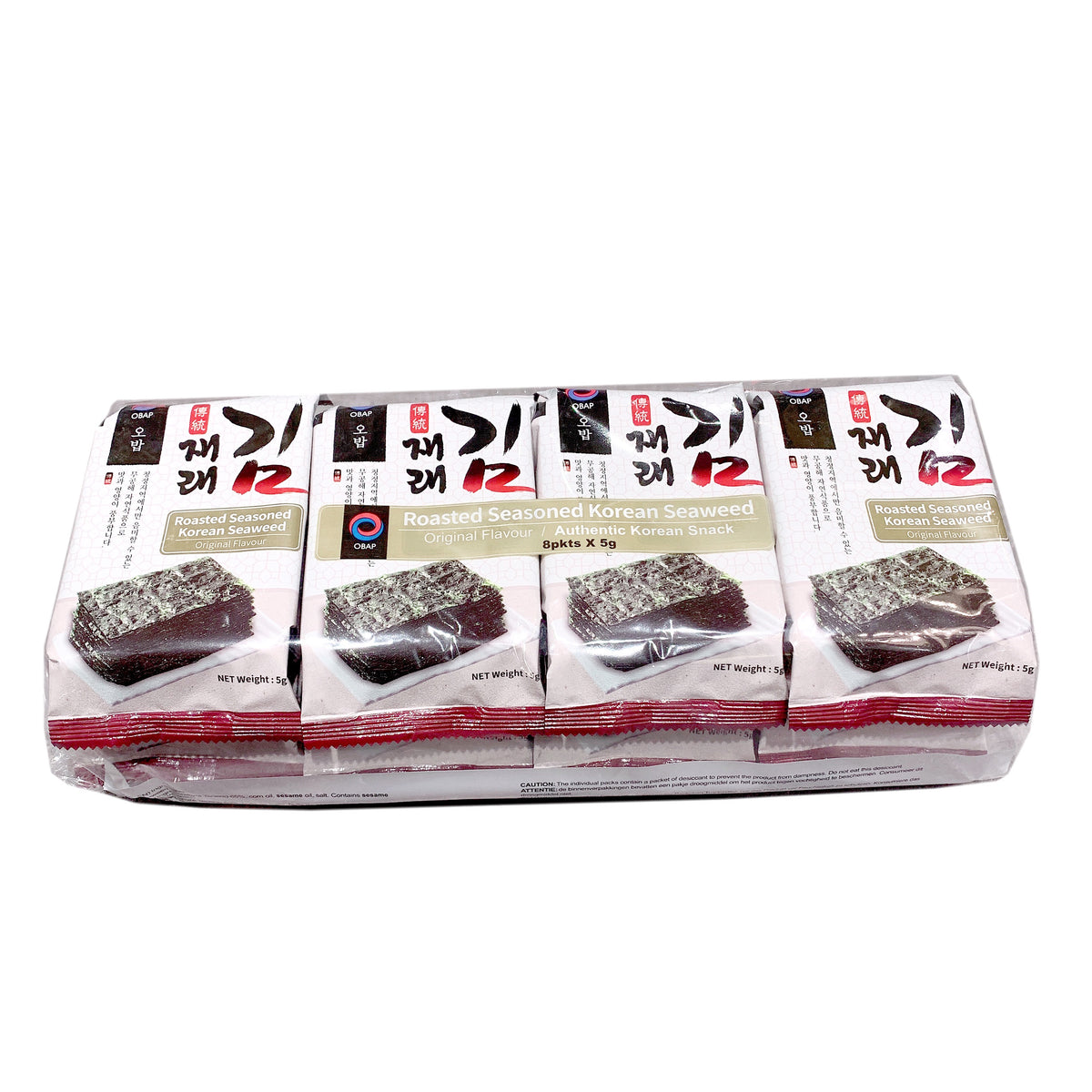 Obap Roasted Seaweed 5g x 8pk – Trin's Asian Mart