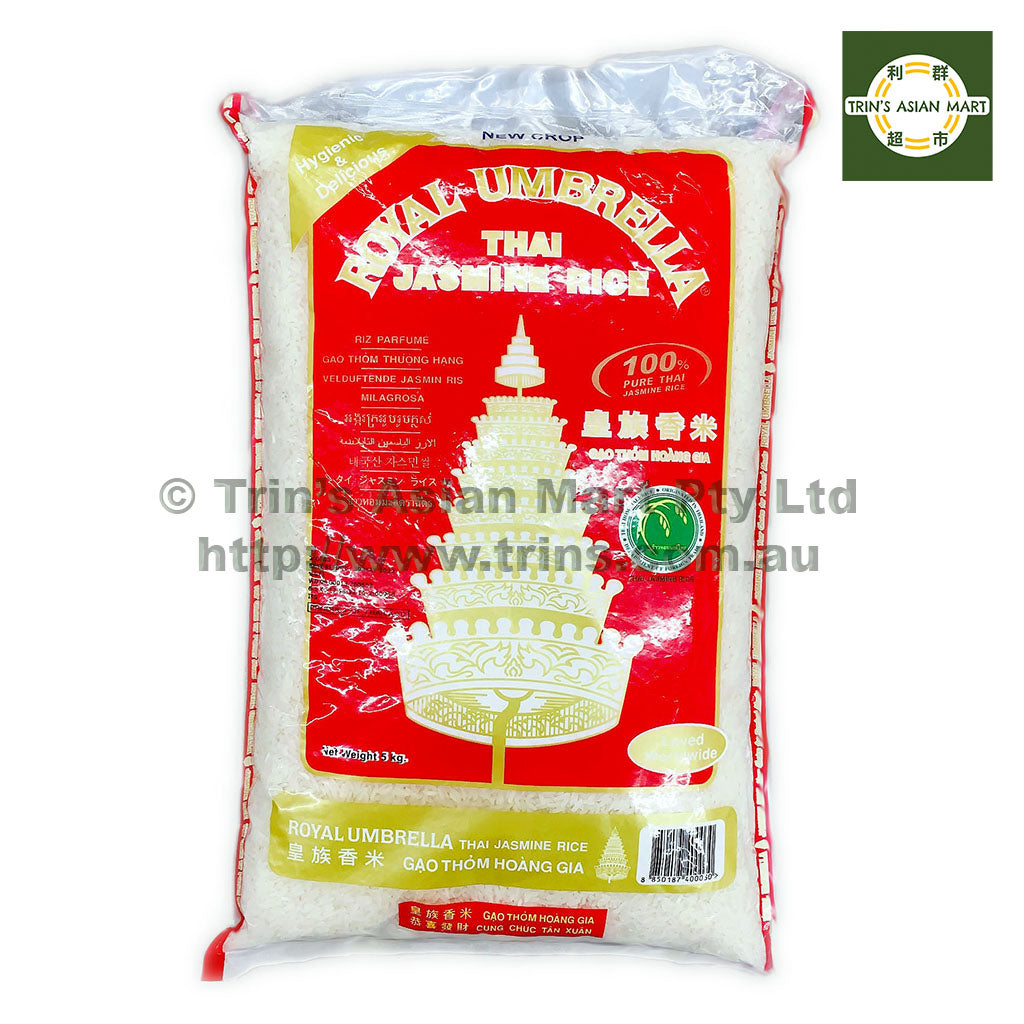 Royal Umbrella Thai Jasmine Rice 5KG – Trin's Asian Mart
